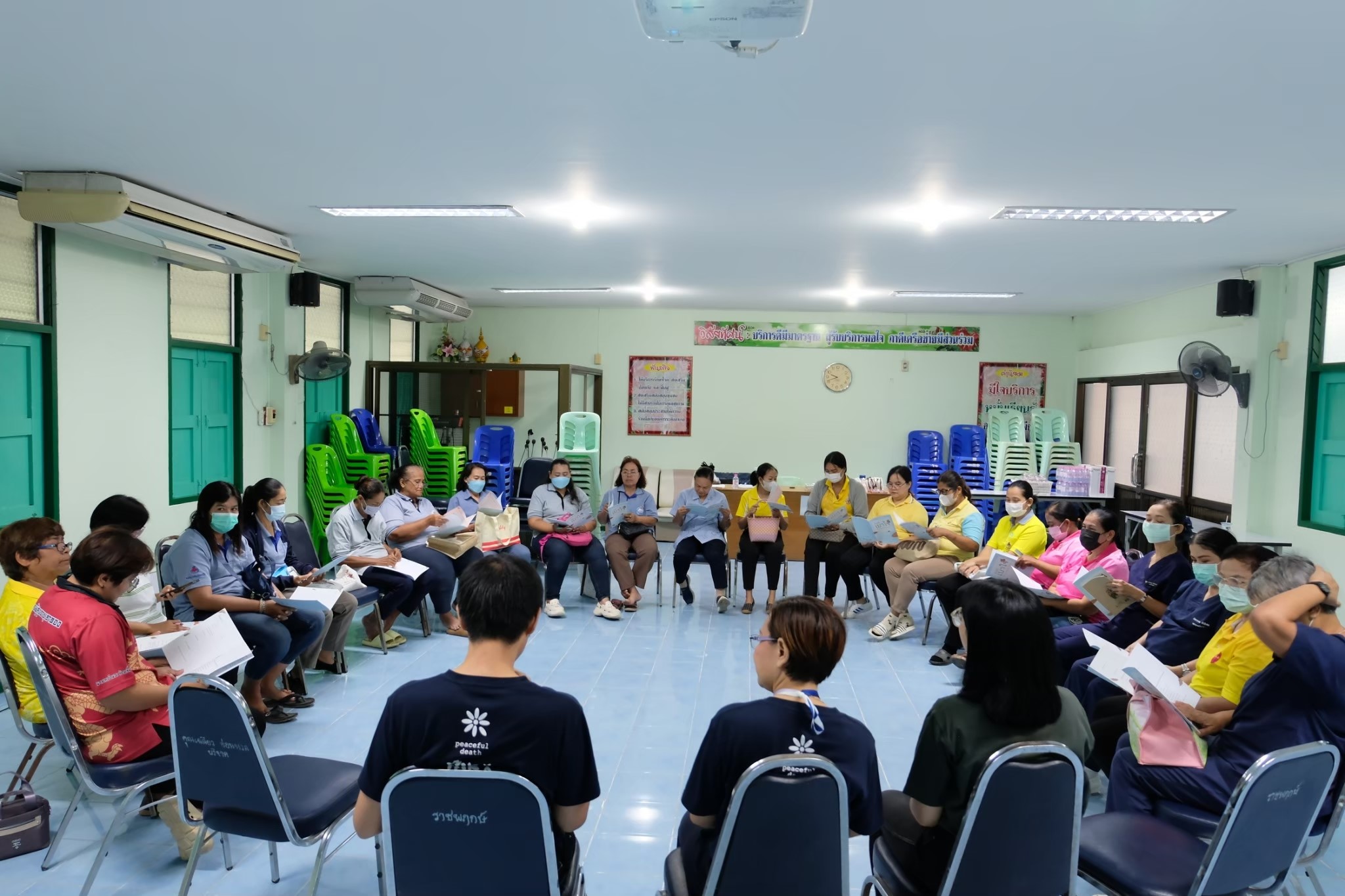 พัฒนาศักยภาพการสื่อสารในการดูแลแบบประคับประคอง ของทีมสุขภาพในเครือข่าย ...